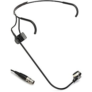 AKG Pro Audio CM311 AESH SHURE Head-Worn Condenser Microphone,Black