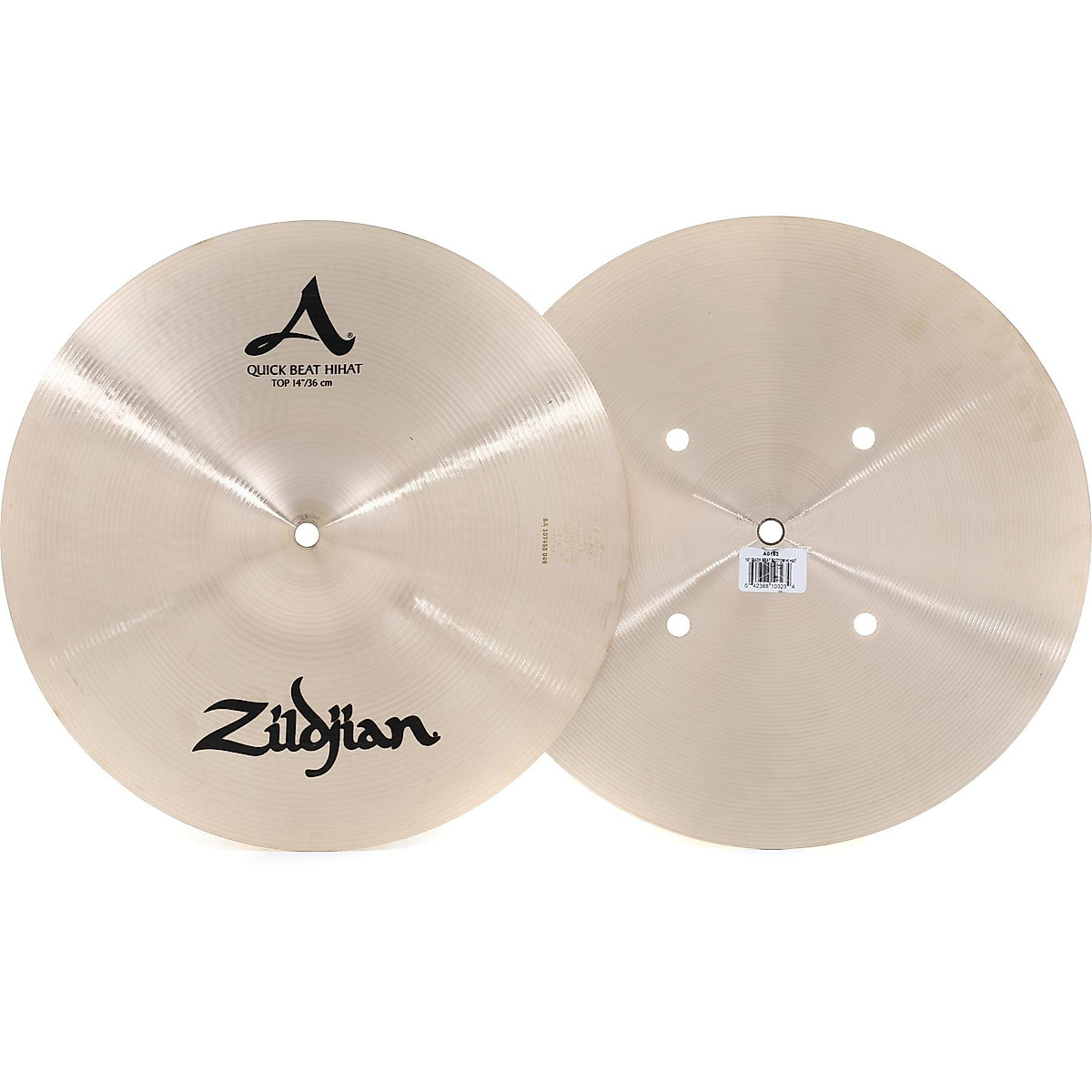 Avedis Zildjian Company Quick Beat 14-inch Hi-hat Cymbals