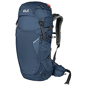 Jack Wolfskin Crosstrail Backpacking Pack, Thunder Blue, 32L