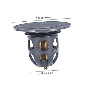 OSALADI 8 Pcs Drain Jumper Core Bathtub Stopper Strainer Tube Stops Universal Sink Drain Stopper Basin Stopper Bathroom Sink Plug Bathroom Sink Drainer Bathroom Drain Stopper Sink Stoppers