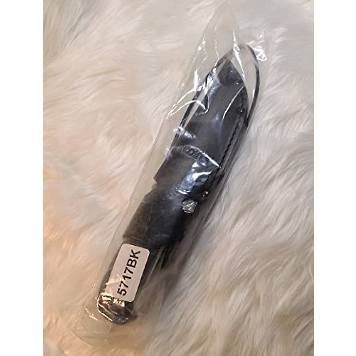 CUTCO Gut Hook Hunting Knife with Leather Sheath #5717BK