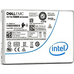 Dell Intel P4510 4TB PCIe Gen3 x4 NVMe U.2 2.5-inch Enterprise SSD - SSDPE2KX040T8TP