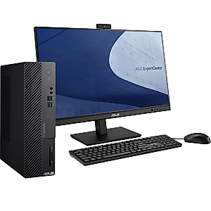 ASUS ExpertCenter D500SD Small Form Factor Desktop PC, Intel Core i5-12400, 8GB DDR4 RAM, 512GB PCIe SSD, TPM, Windows 11 Pro, Black, D500SD-XH503