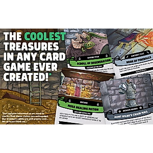 Dynamic Gorilla Dungeon Doors: RPG Board Game for 3-6 Players | Family & Adult Role-Playing | Ages 14+ | 40-Min Play