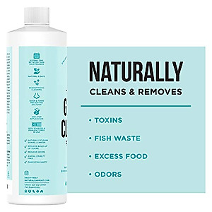 Natural Rapport Aquarium Gravel Cleaner - The Only Gravel Cleaner Fish Need - Professional Aquarium Gravel Cleaner to Naturally Maintain a Healthier Tank, Reducing Fish Waste and Toxins (16 fl oz)