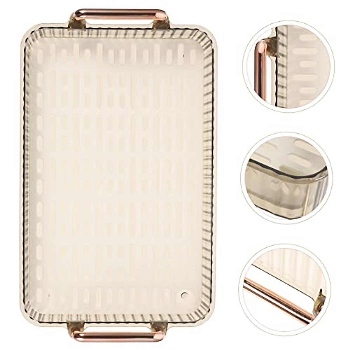 Zerodeko 3pcs Drain Tray draining Fruit Serving Tray drip Catcher Tray Kitchen soap Tray Household Fruit Tray Sink Dishwasher Dish Tray Drying Rack Water Cup The pet Drying pad