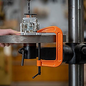 Pony Jorgensen 2650 5-Inch C-Clamp, Orange