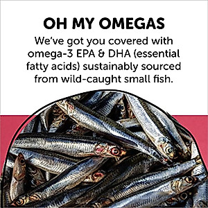 SmartyPants Women's Formula Gummy Vitamins: Gluten Free, Multivitamin, CoQ10, Folate (Methylfolate), Vitamin K2, Vitamin D3, Biotin, B12, Omega 3 DHA/EPA Fish Oil, 180 count (30 Day Supply)