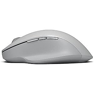 Microsoft Surface Precision Wireless Bluetooth Mouse with Cleaning Cloth - Bulk Packaging - Light Grey