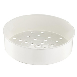 Zerodis Rice Cooker Steam Rack, Steam Basket Draining Holes Universal Steam Grid for Electric Cooker Pressure Cooker 2L, Zerodismneqxv1ghc