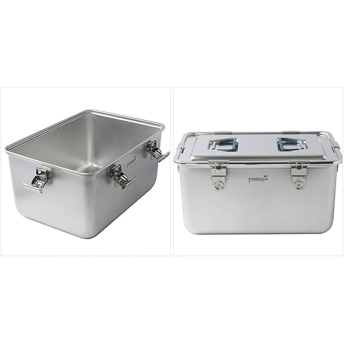 Greenkeeps All Stainless Steel Storage Airtight Food Container with Lid (11.5L (389 Oz))