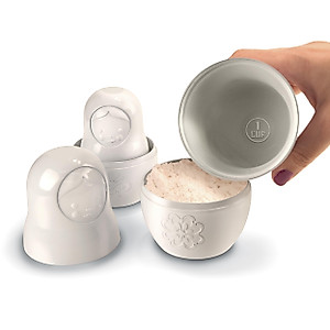 Genuine Fred Matryoshka Measuring Cups, Set of 6, White