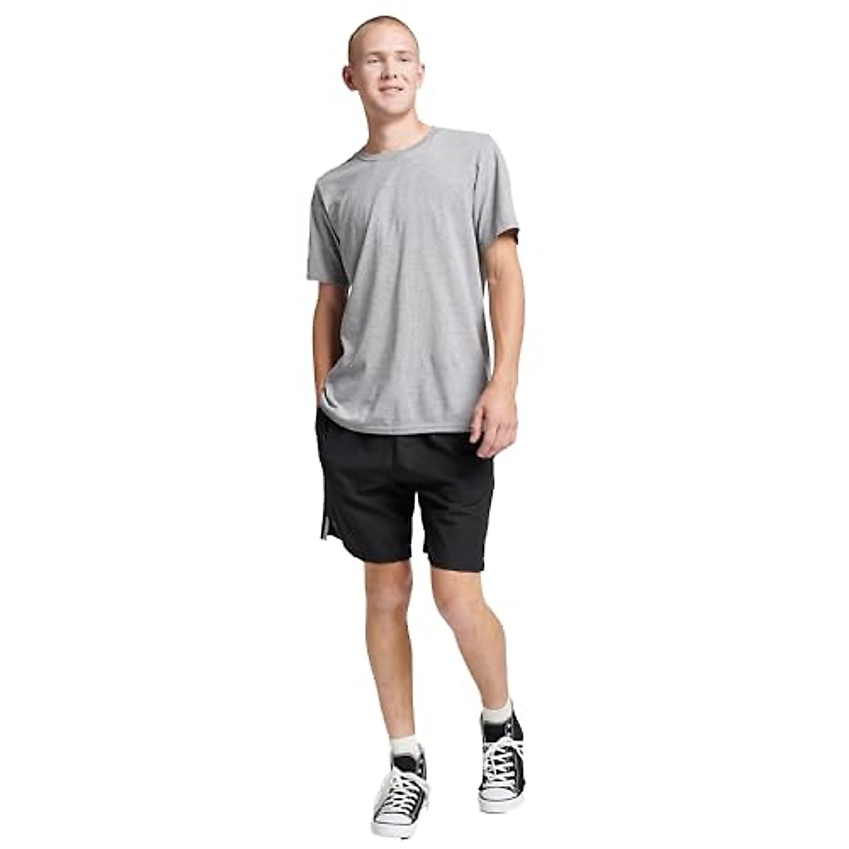 Russell Athletic mens Performance Cotton Short Sleeve T-Shirt, oxford, L