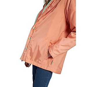 Burton Kids' Ripton Coach Jacket, Pink Dahlia/Creme Brulee Heather, Medium