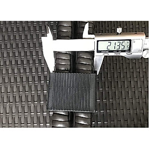 JSP Manufacturing Patio Rattan Wicker Furniture Medium Alignment Fasteners Clips for Sectional Sofa Chair (10) Black