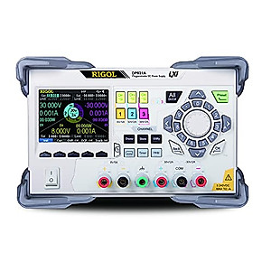 Rigol DP831A Programmable Linear Dc Power Supply,3 Channels,160W Total Power,Maximum Output Range 8V/5A || 30V/2A, 30V/2A