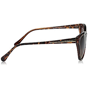 Vince Camuto womens Vc672 Classic Cat Eye UV Protective Sunglasses Luxe Gifts for Women 54 mm, Tortoise, mm US