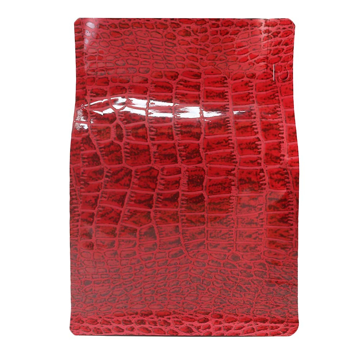 Different Colored & Print 25Pcs Heavy-Duty Aluminum Flat Bottom Stand-Up Bags w/Valve (8oz, Red Pattern)