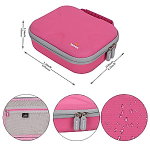 Aproca Hard Travel Storage Case, for Hi-Spec 27pc 3.6V Pink USB Small/Pink Power 3.6V Cordless Power Electric Screwdriver Set