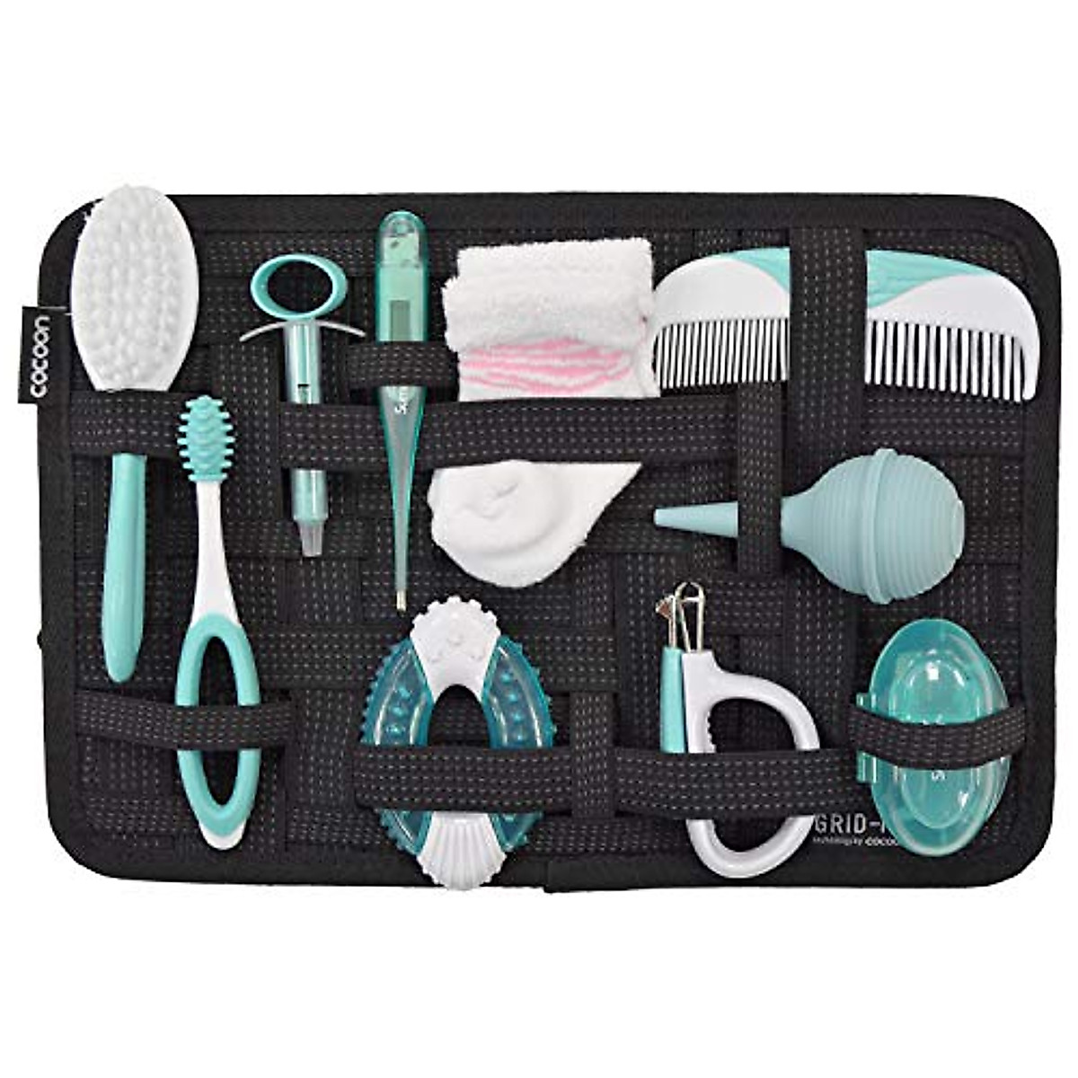 Cocoon CPG10BK GRID-IT!® Accessory Organizer compatible with Tablets - Medium 12" x 8" (Black)