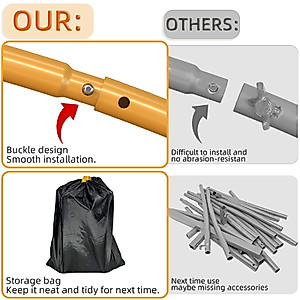 Bezente 7.2ft Round Backdrop Stand, Golden Metal Balloon Arch Stand, Stable Wedding Arch Circle Backdrop Stand Frame for Wedding Birthday Baby Shower Party Decoration