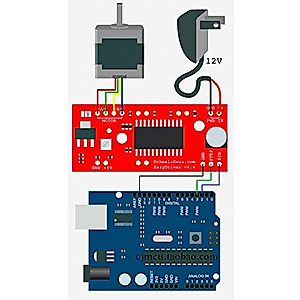 HiLetgo 2pcs A3967 Stepper Motor Drive Board EasyDriver Stepper Motor Driver for Arduino Raspberry Pi Robot