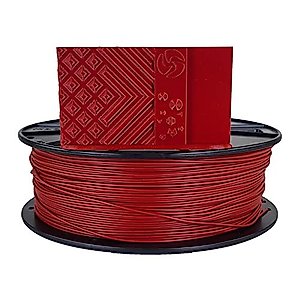 3D-Fuel 3D Filament High Temp Tough Pro PLA+ Iron Red, 1.75mm, 1 kg +/- 0.02mm Tolerance, Made in USA, Easy to Print and Works with Most 3D Printer Brands Dark Red