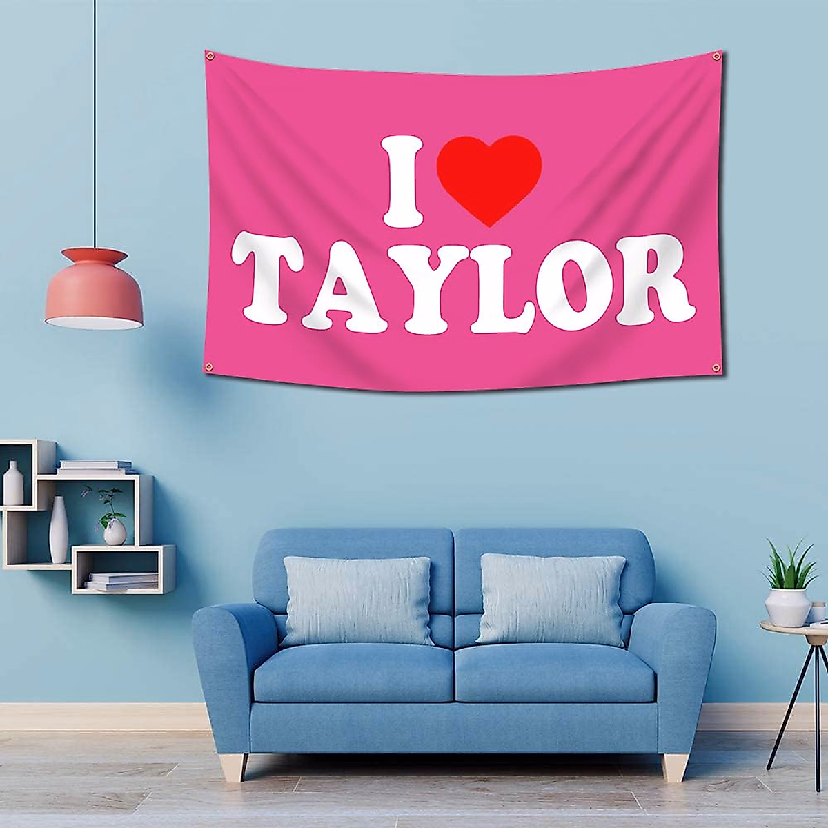 kruboy I love Taylor flag 36x60Inch Pink Tapestry Taylor 2024 Banner for Bedroom Living Room Dorm Wall Deco