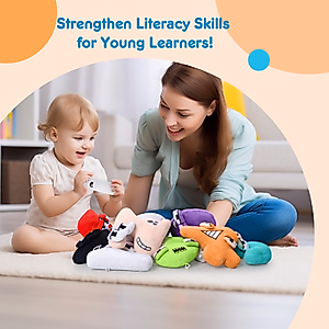 HARPPA Number Plush Toys,1-10 Number Toy,Learning for Toddlers,Kids Birthday Holidays Party Favor Preferred Gift, Stuffed Animals Doll Toys, Room Decoration, Gifts for Thanksgiving Day&Christmas Day