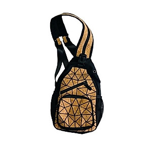 Cork Sling Bag Chest Shoulder Backpack Fanny Pack Crossbody Bags for Men Messenger bag Eco Friendly gift Sustainable Vegan Lightweight
