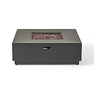 Christopher Knight Home 317513 Wellington Fire Pit, Dark Gray
