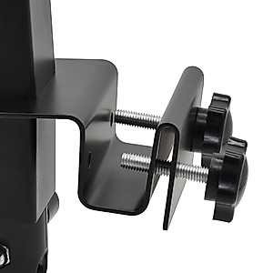 Holicfun 2-in-1 Security Camera and Solar Panel Gutter Mount for Ring, Eufy, Arlo, Wyze Solar Panels and Cams - White