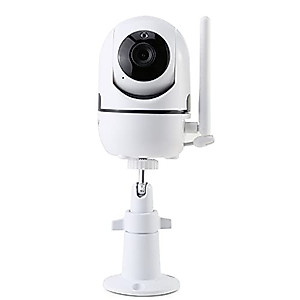 Wall Mount Compatible with HelloBaby HB65 Baby Camera Adjustable Metal Holder Stand (Not for Monitor, Cam Not Include) - LEFXMOPHY