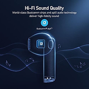 Wireless Earbuds, Gsoemon Qualcomm® aptX™ Deep Bass HiFi Stereo Sound in-Ear Headphones 13mm Driver CVC 8.0 Clear Call Noise Reduction True Wireless Earbuds Bluetooth 5.1 IP5 Waterproof Touch Control