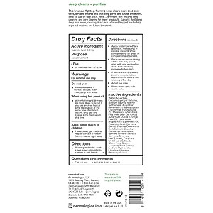 Dermalogica Breakout Clearing Foaming Wash - Acne Face Wash with Salicylic Acid & Tea Tree Oil - Dive Into Pores to Clear, Soothe, & Energize