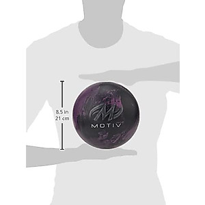 Motiv Jackal Ghost Bowling Ball, 15 lb