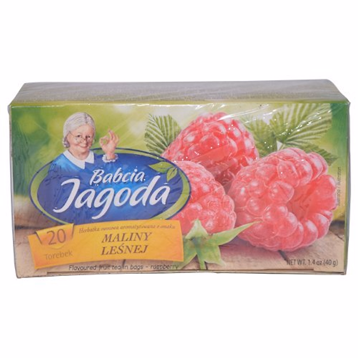 Babcia Jagoda Raspberry Flavoured Tea (40g/1.4oz)