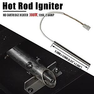 Digital Thermostat Control Board Kit for Louisiana Grills G2 Parts Number 50125 Compatible with Louisiana CS570 CS450 LG700 LG900 with Meat Probe,RTD Temperature Probe,Hot Rod Ignitor