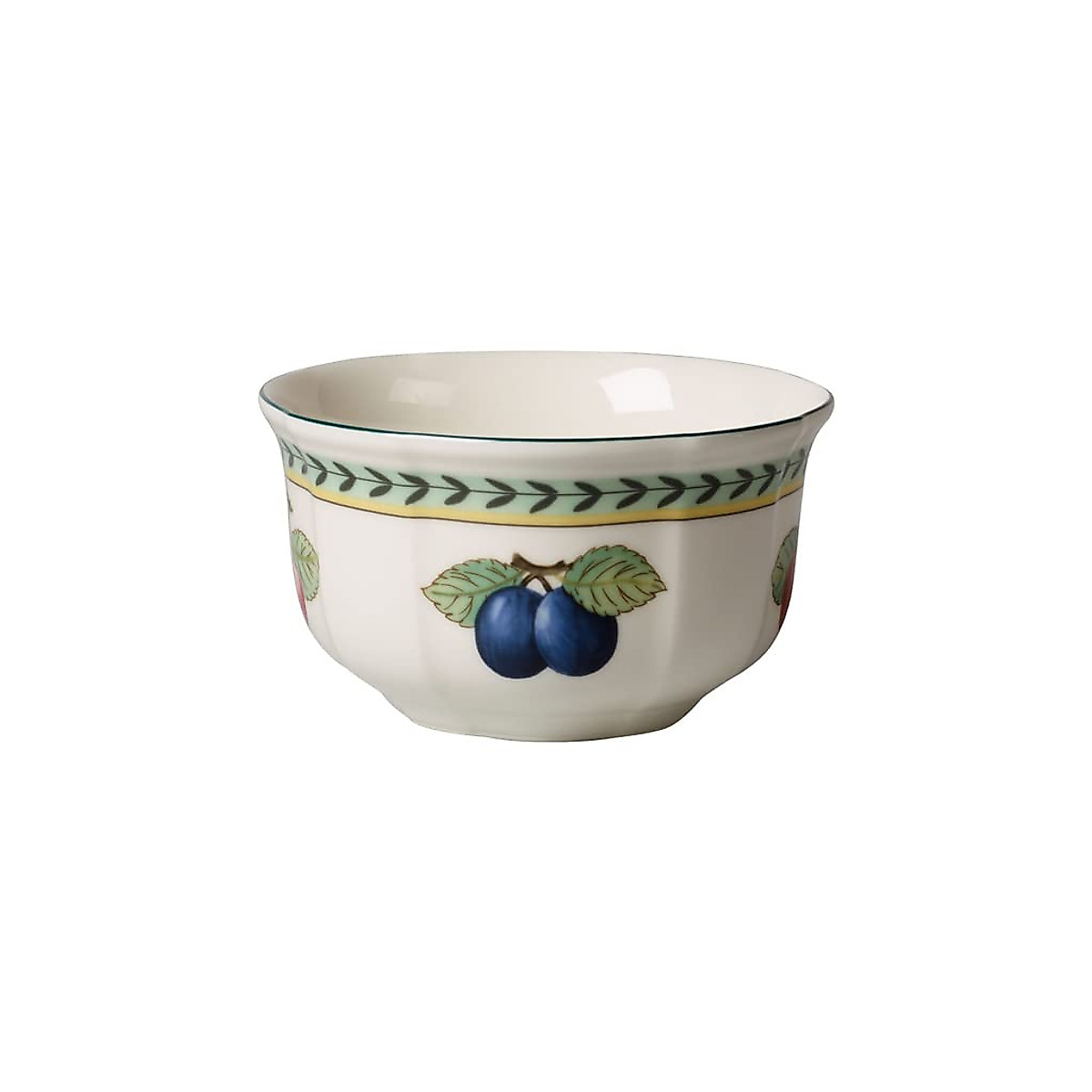Villeroy & Boch French Garden Fleurence 4in Bowl, 20 oz, Premium Porcelain, White/Colored
