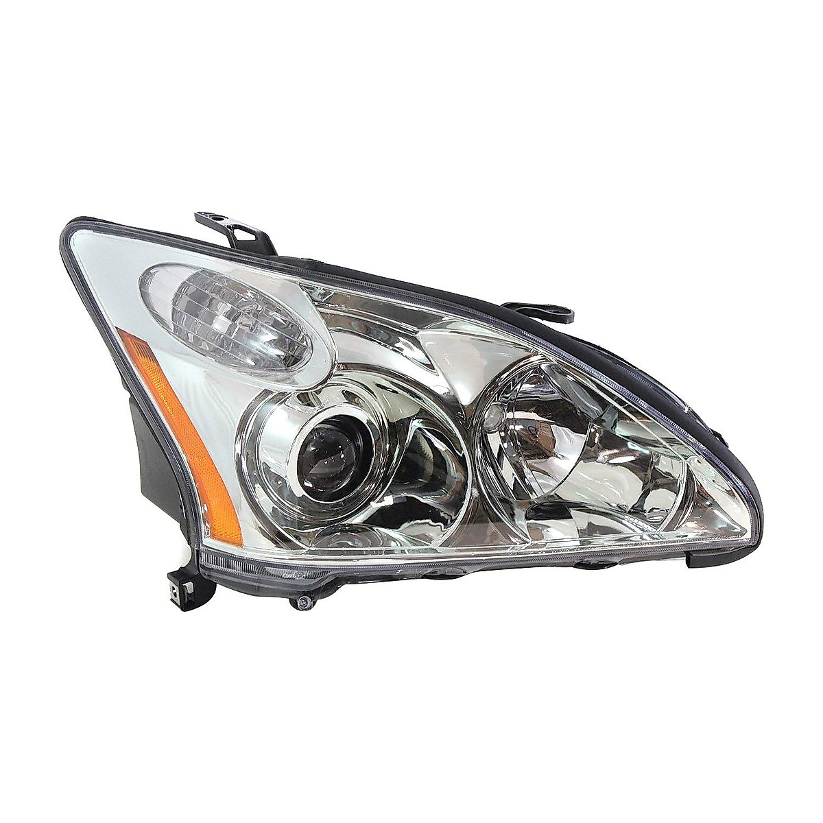 Evan Fischer Headlight Set Compatible with 2004-2006 Lexus RX330 Left Driver and Right Passenger Side