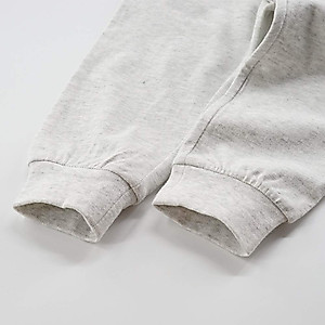 Toddler Baby Boys Girls Sweeatpants Cotton Pure Color Rocket Active Jogger Pants with Drawstring 1-6T (3-4T, Army Green+Navy)