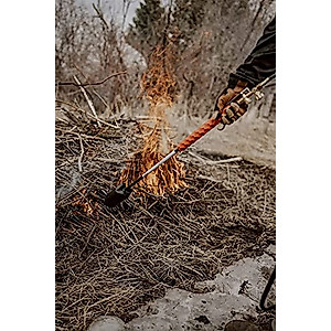 Gas One Propane Torch 500K BTU Heavy Duty Weed Burner Flamethrower with Flint Striker for Bigger Propane Tanks (5-40lb Propane Tanks)