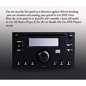 7 INCH Security Face Panel for Double Din CAR DVD Player Anti-Theft Panel
