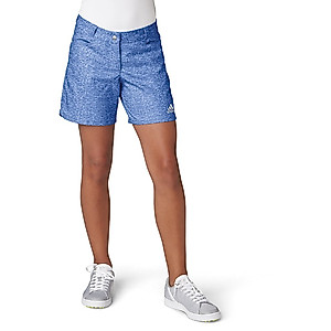 adidas Golf Print Shorts, Hi-Res Blue, Small