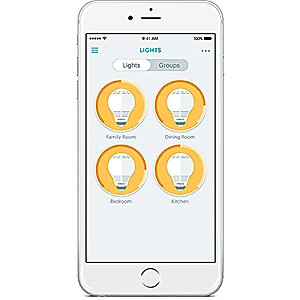 Cree Lighting BA19-08027OMF-12CE26-1C100 Cree Connected LED Smart Bulb, 1pk, Soft White (Packaging may vary)