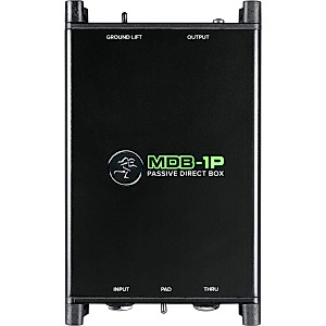 Mackie MDB-1P 1-Channel Passive Direct Box