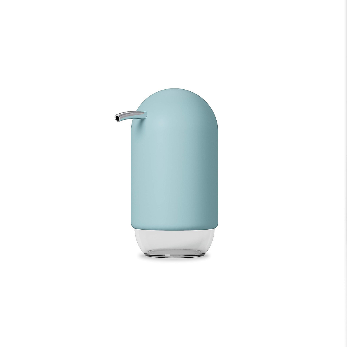 Umbra Touch Liquid Soap Pump Dispenser, Easy to Refill, Ocean Blue, 8 oz (236.5 ml), Model Number: 023273-1193