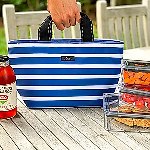 SCOUT Nooner Lunch Box - Lightweight, Insulated Lunch Bag with Outside Zip Pocket, Cooler For Women - Everyday, Beach Cooler