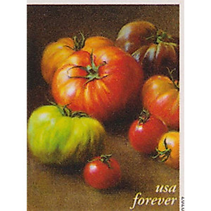 USPS Fruits and Vegetables Forever Stamps Booklet of 20
