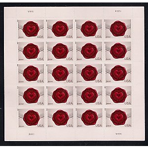 Sealed with Love USPS Forever Stamps Sheet of 20